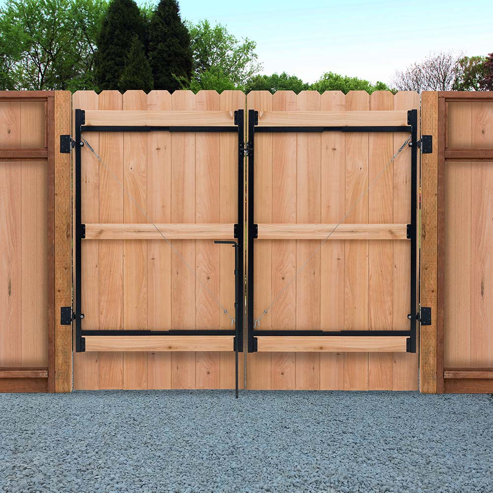Adjust-A-Gate® Original Double Drive Gate Full-Frame Gate Kits – Jewett ...