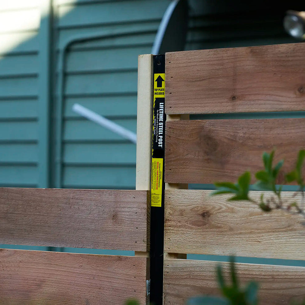 Lifetime Steel Post® Powder Coated Steel Fence Post – Jewett Cameron Fence