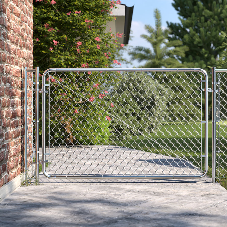 Fit-Right® Adjustable Walk Gate Kit, Round Corner Frame – Jewett ...